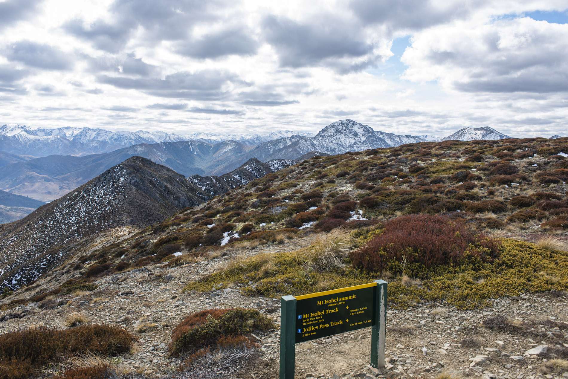 Mt Isobel from Jacks Pass | Hanmer Springs Tourism Operators API